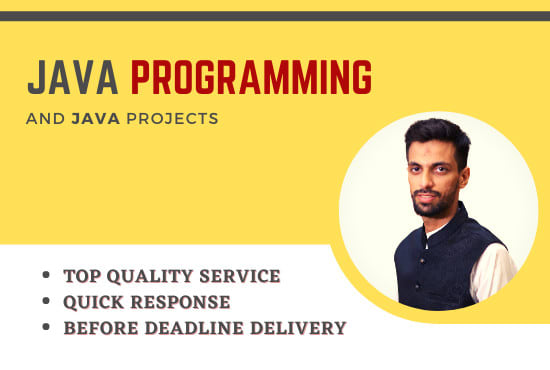 Be your java programmer and do your java projects by Aliraza2020 | Fiverr