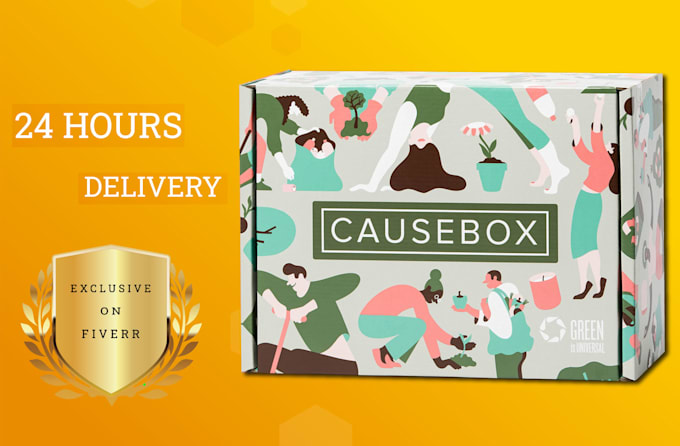 Design mailer box, subscription box design with 3d mockup by Pack ...