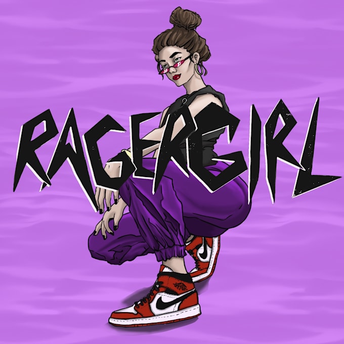 Draw cover art for your song by Jncrow | Fiverr