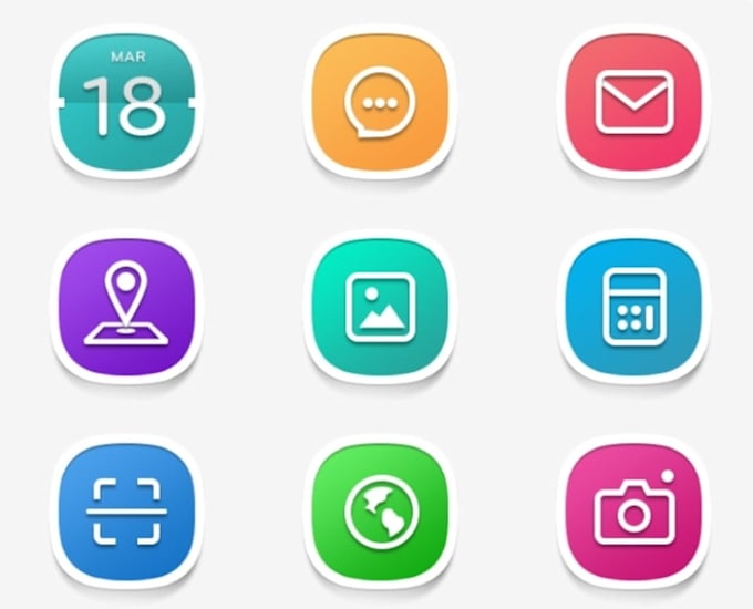 Design awesome app icons by Toqeer_007 | Fiverr