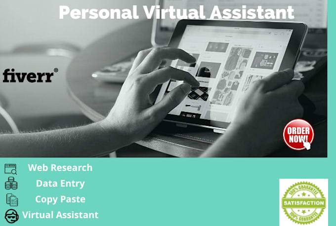 Be your personal smart virtual assistant, web researcher and data entry ...
