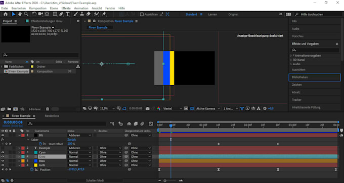 Create your own custom stinger transition by Tim2607_ | Fiverr