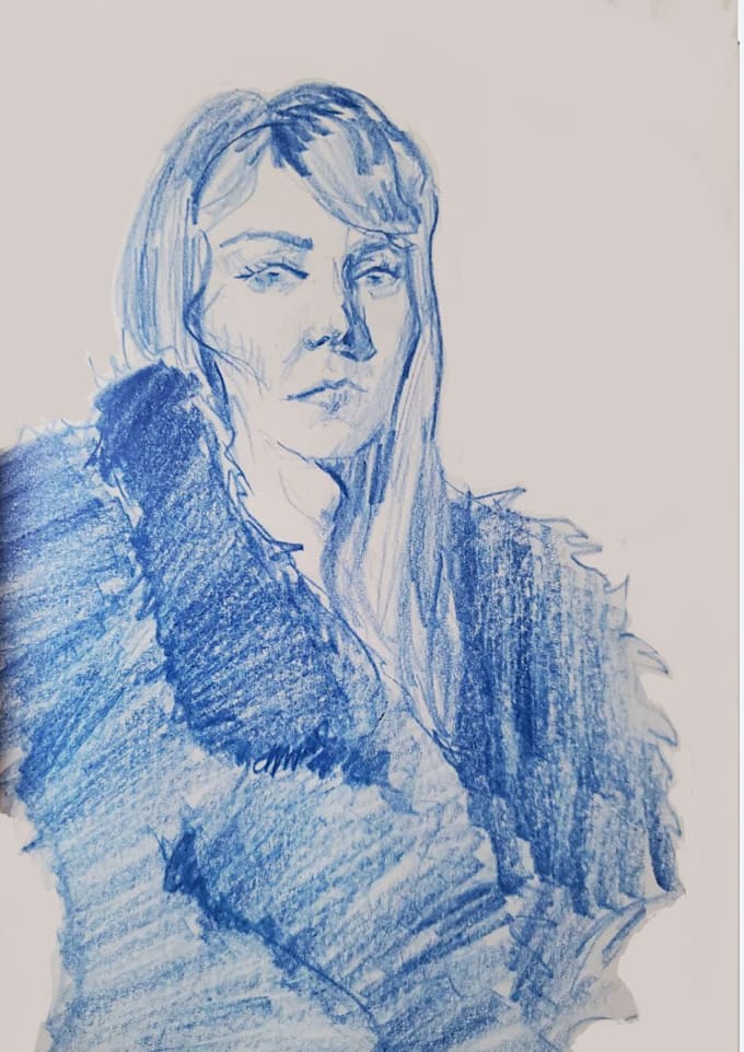 Draw A Stylized Portrait In Semirealistic Style By Kseniiazubytska Fiverr