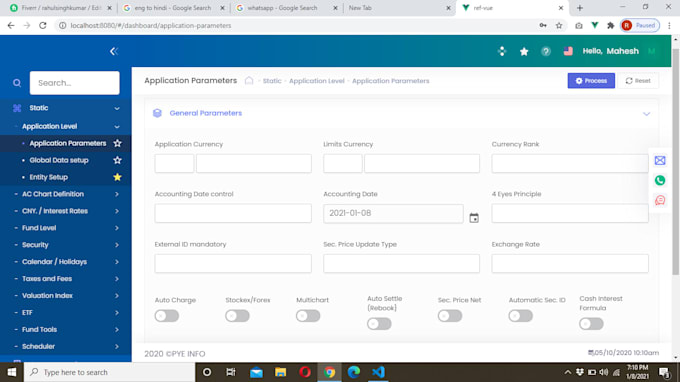 Create Web Application Using Angular React Js And Vue Js By