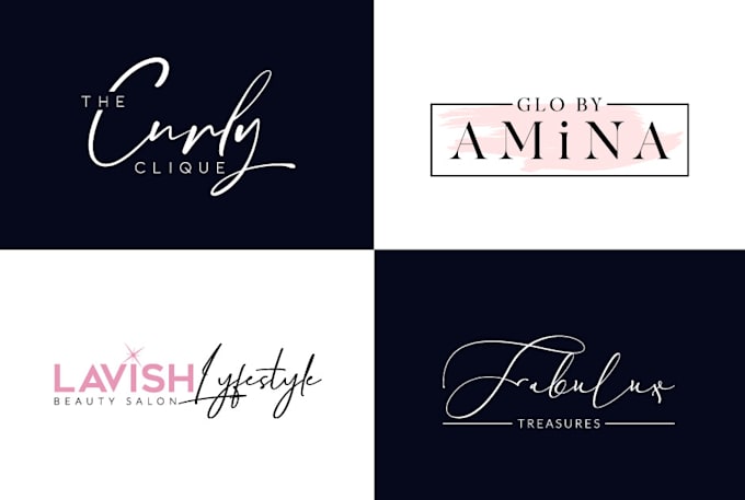 Design handwritten scripted signature logo for fashion by Gurodesign ...
