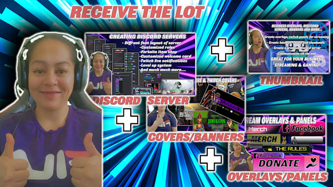 Create a full game streaming package by Sheilashortland | Fiverr