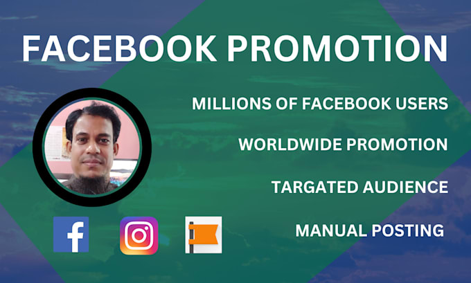 Do facebook promotion professional service in usa by Masud48 | Fiverr
