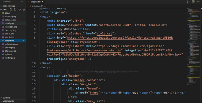 Fix Code And Remove Errors From Html Css Js Php Java By Mayur1999 Fiverr