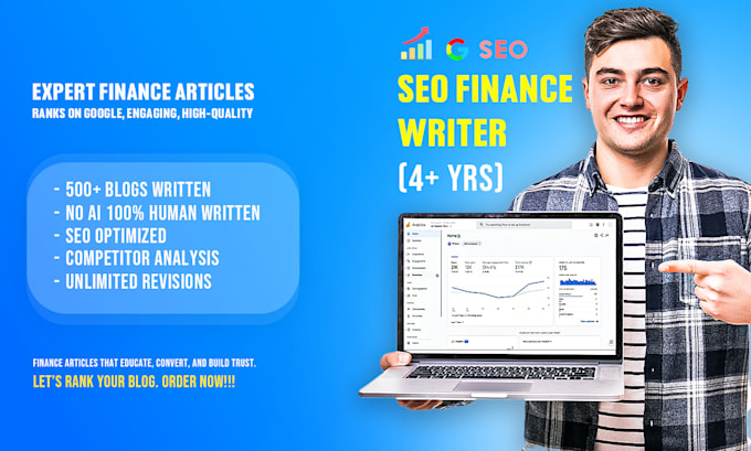 Write expert finance articles for personal finance blogs and websites ...