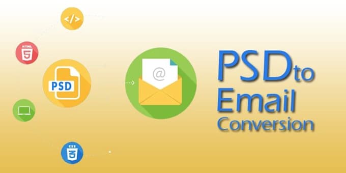 Convert psd, xd, figma to html email template by Amineboughaba | Fiverr