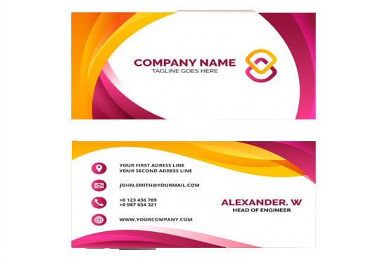 Design visiting card templates and designs by Abdfaizani | Fiverr