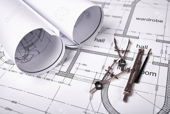 Draw floor plan, elevations and sections, detail drawings by Imran0571 ...