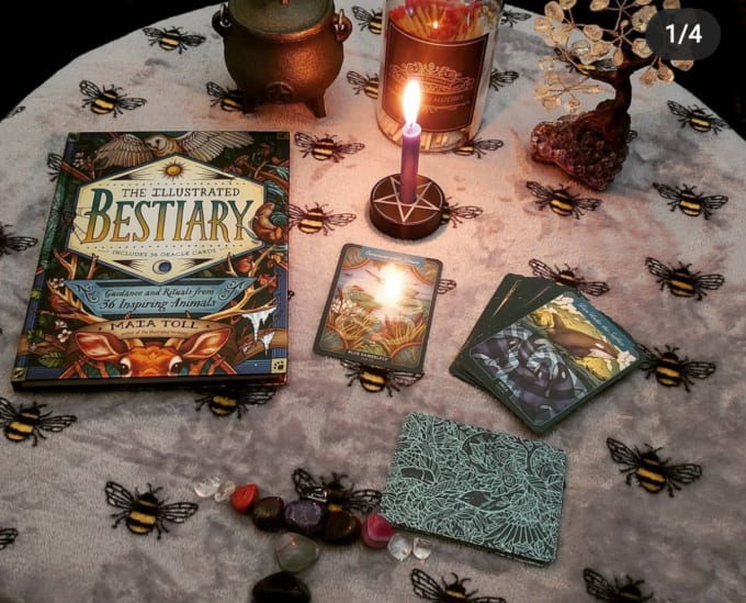 Do an oracle card reading with ritual by Geminiwitch96 | Fiverr