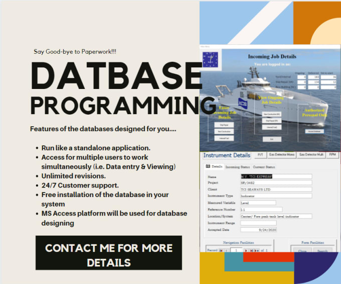 Develop ms access database with nice gui by Mmamusni | Fiverr Develop ms access database with nice gui by Mmamusni | Fiverr