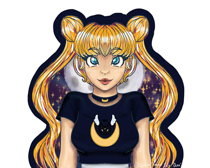 Draw your oc, horror, fanart or anything you want by Ocea91 | Fiverr