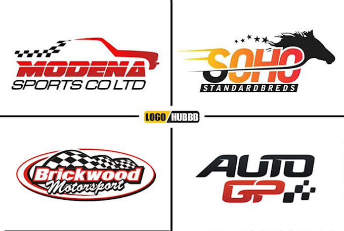 Do automotive car racing team logo design by Logohubbb | Fiverr