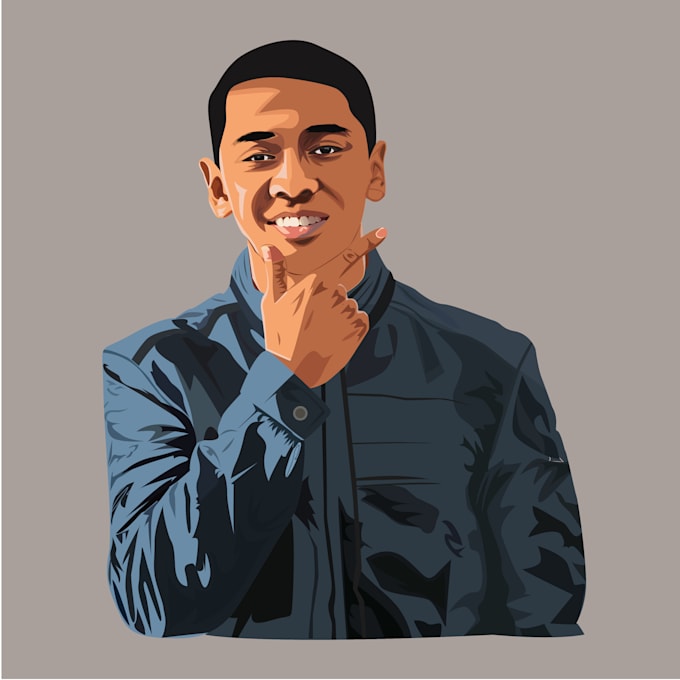 Make your vector face by Goodnice01 | Fiverr