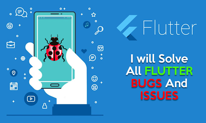 Fix bugs for your flutter application by Jhonalli | Fiverr