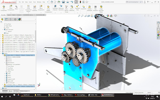 Design 3d models, technical drawings, and renderings on solidworks by ...
