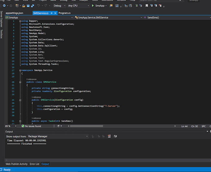 Create a dot net applications by Lokimutua | Fiverr