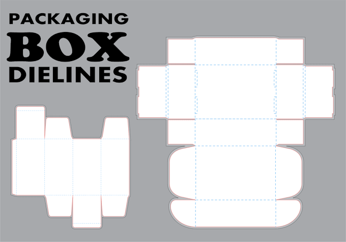 Create die lines for custom box packaging dieline cut lines by A11149 ...