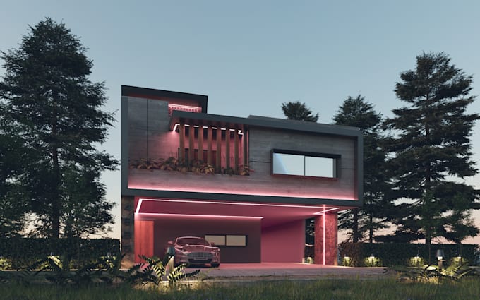 Do 3d architecture modeling,rendering using 3ds max by Ra_ka_architect | Fiverr