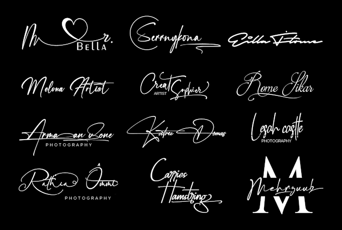 Design cursive, scripted,handwritten signature logo by Gfx_diamond64 ...