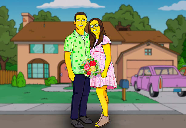 Draw you yellow cartoon in simpsons style by Ashil95grap | Fiverr