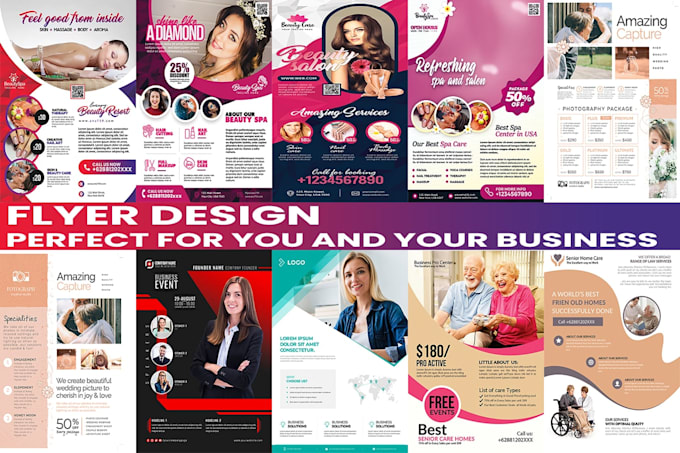 Design a full color flyer or brochure by Anz759 | Fiverr