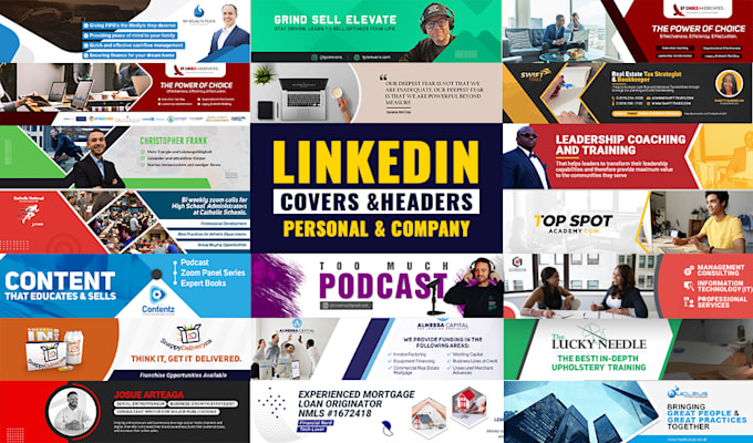 Design professional and high quality linkedin banners cover by ...