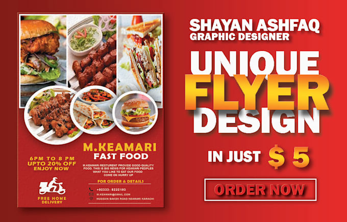Design outstanding flyer, poster for you by Shan107 | Fiverr