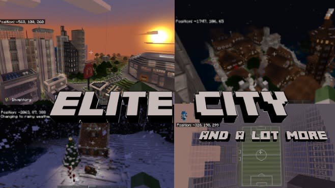 Give you a showcase of my elite minecraft city by Colemaned | Fiverr