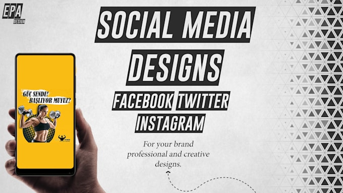 Make unique and creative social designs for you by Epadesign | Fiverr