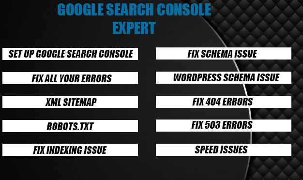 Fix indexing errors and google search console errors by Bulbulq | Fiverr