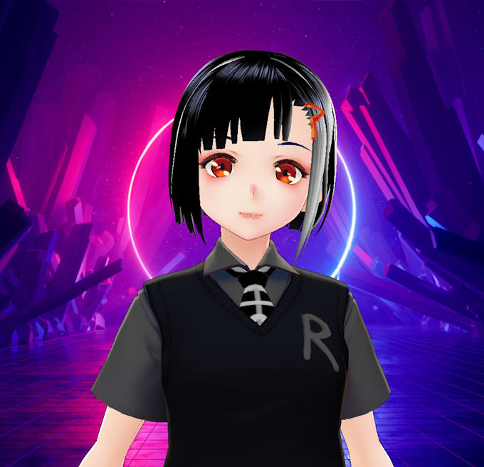 A simple do a 3d vtuber avatar for you by Rinnarthur | Fiverr