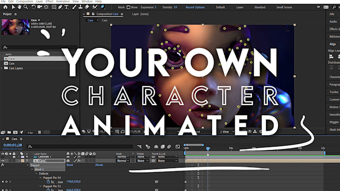 Create a puppet animation of your character by Ritafaria | Fiverr