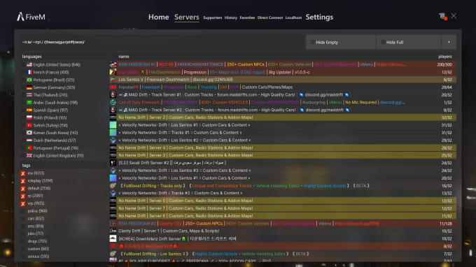 Create custom fivem server by Salmonbhai | Fiverr