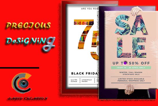 Create attractive posters in coral draw by Sajiddaxing | Fiverr