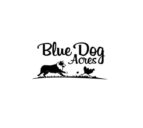 Design blue dog acres logo in 1 day by Aevansrosemary4 | Fiverr