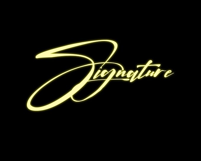 Design a cool hand lettering signature logo in just 6 hours by Scarlett ...