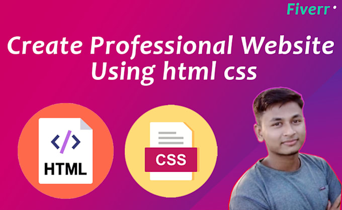 Create professional website using html css bootstrap by Coder_boys | Fiverr
