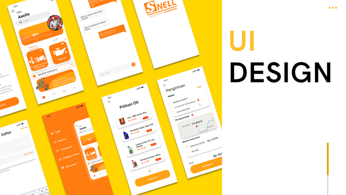 Design a unique and simple ui ux for mobile in 1 day by Dododidi594 ...