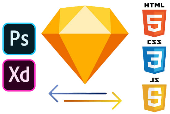 Convert design into html css js by Jeth_seds | Fiverr
