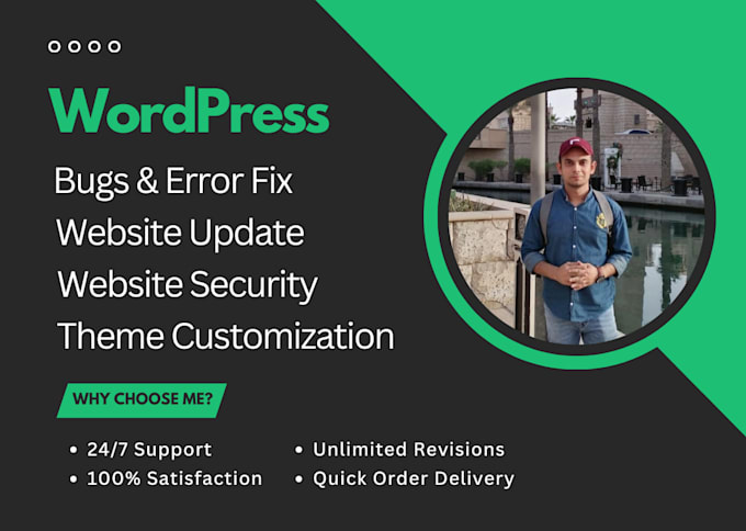 Update, customize theme, bug fix wordpress website by Raees_tariq | Fiverr