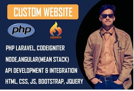 Be your full stack web developer in angular, react, php laravel by Haider_21 | Fiverr