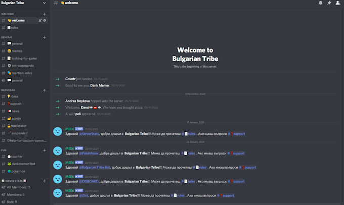Design your discord group by Krasimirzhelezo | Fiverr
