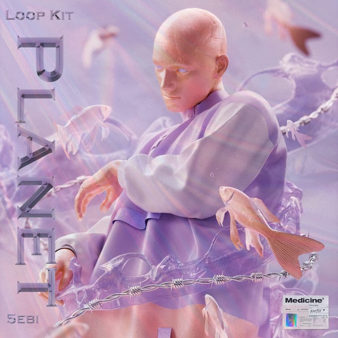 Create a sample pack cover art for you by Prod5ebi | Fiverr