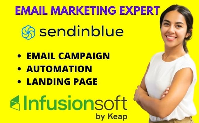 Setup sendinblue infusionsoft keap email campaign automation by Rahmanexus | Fiverr