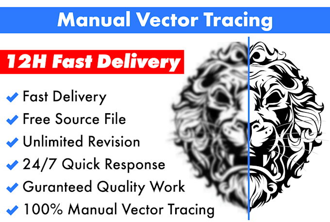 Trace, vectorize, recreate, redraw, and convert logo to vector by Masood_khan1 | Fiverr