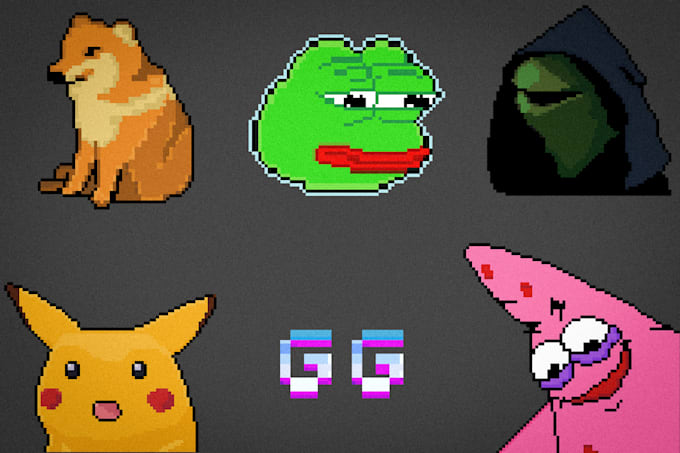 Make pixel art emotes for your channel by Thefireant | Fiverr